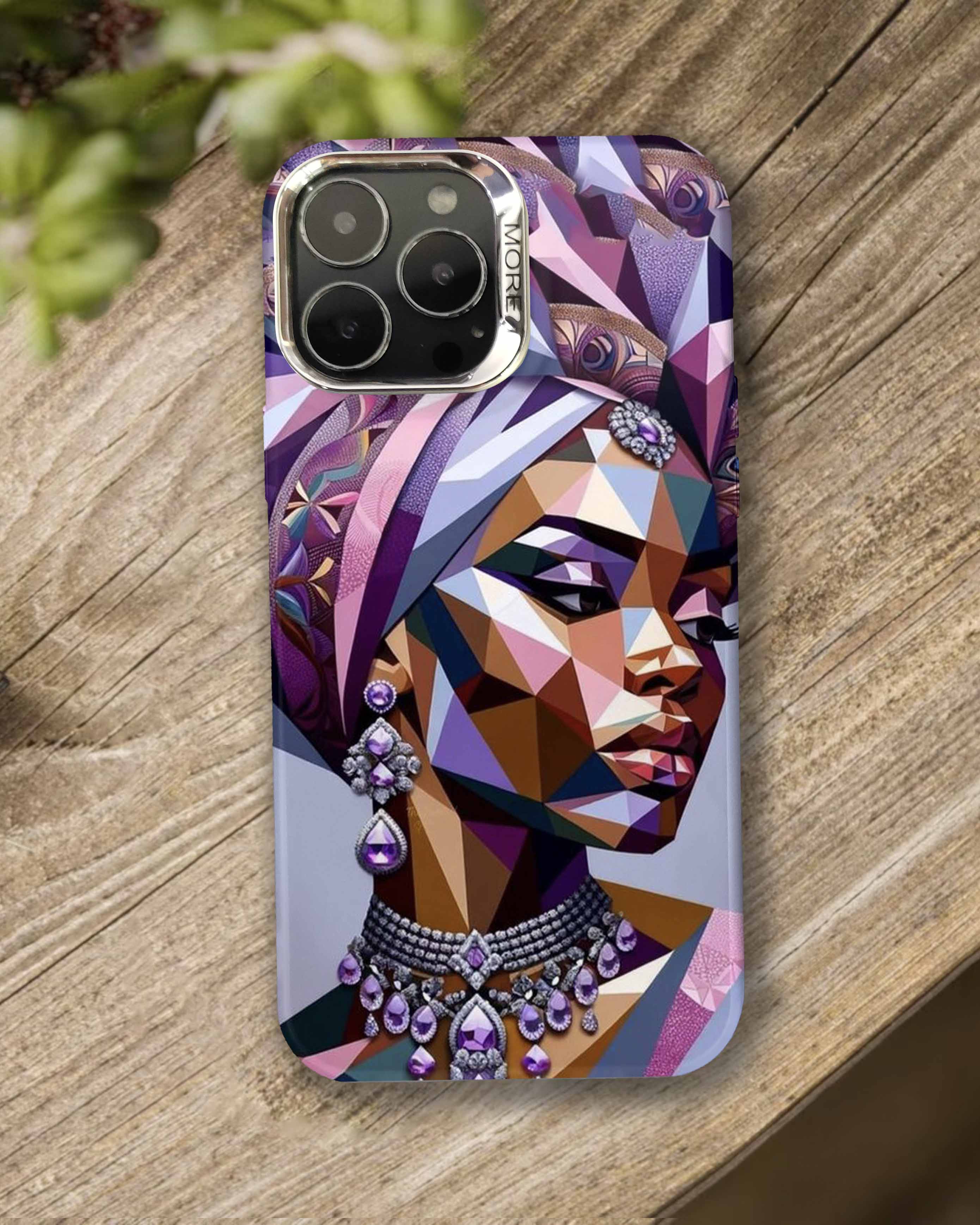 Black Women Cubism Art Print IPhone Case – wmnblack